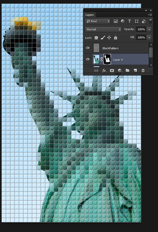 Transform a Photo into a LEGO Block Piece of Art in Adobe Photoshop