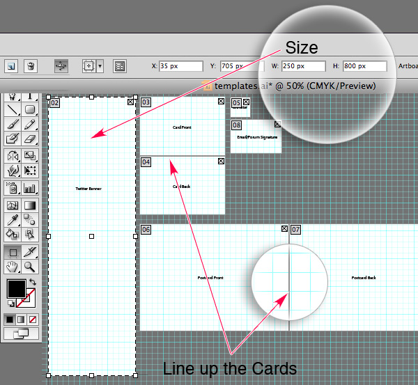From a Logo to Business Card, How to Make a Self Promotion Set