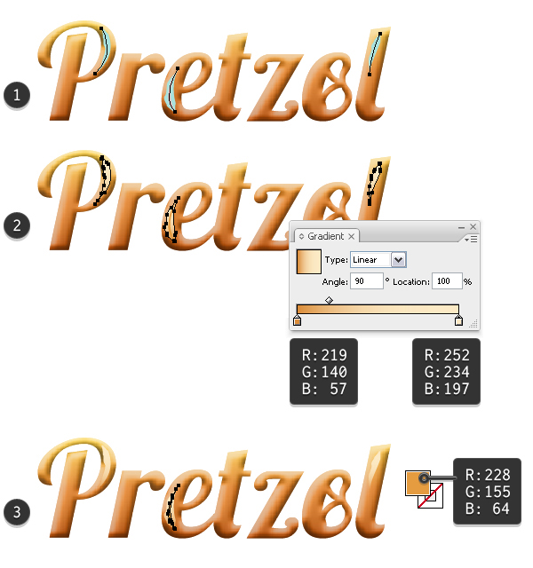 Create a Tasty Pretzel Text Effect in Adobe Illustrator | Envato Tuts+
