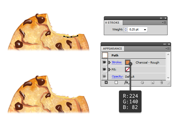 How to Create a Detailed Chocolate Chip Cookie in Adobe Illustrator