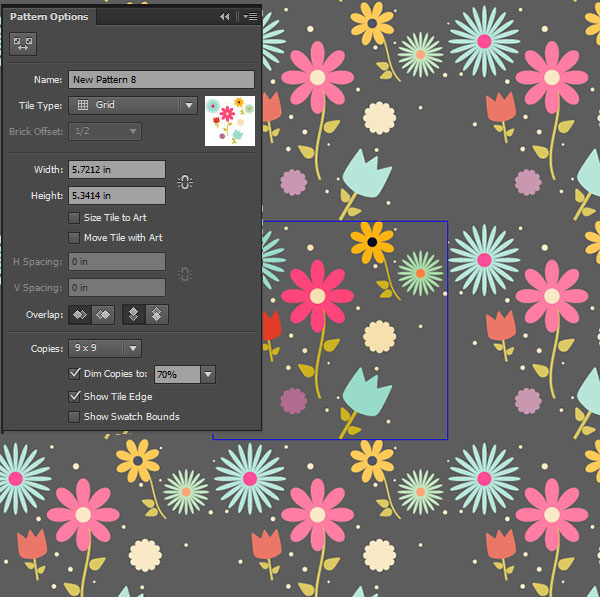 Create an Easy Field of Flowers Pattern Design in Adobe Illustrator ...