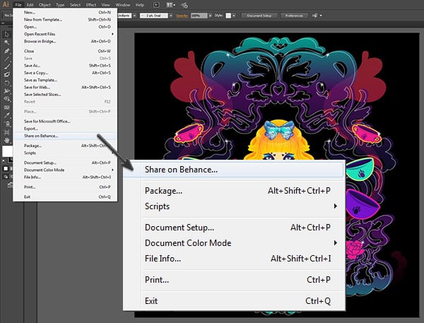 Quick Tip: How to Publish Artwork Directly from Adobe CC to Behance ...