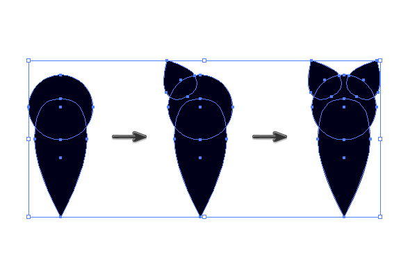How to Create a Bat Icon in Adobe Illustrator Using Just Simple Ellipse ...