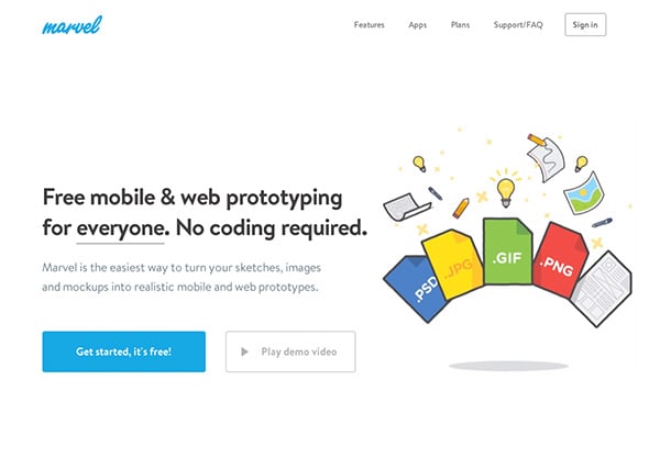 Cara Membuat Prototype Interaktif dengan Marvel | Envato Tuts+