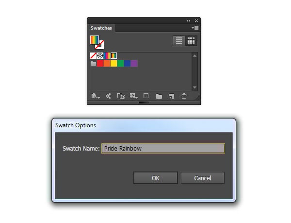 Erstelle einen Pride Regenbogen Farbverlauf Overlay in Adobe ...