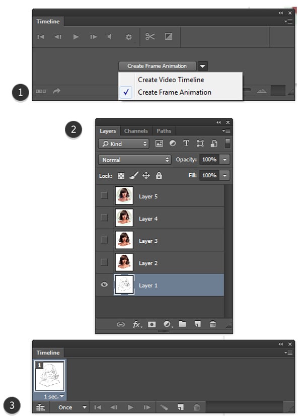 How to Create an Animated Work-in-Progress Action in Adobe Photoshop ...