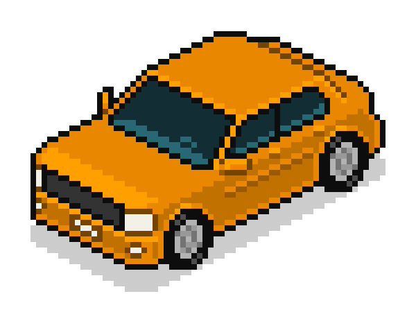 How to Create an Isometric Pixel Art Vehicle in Adobe Photoshop