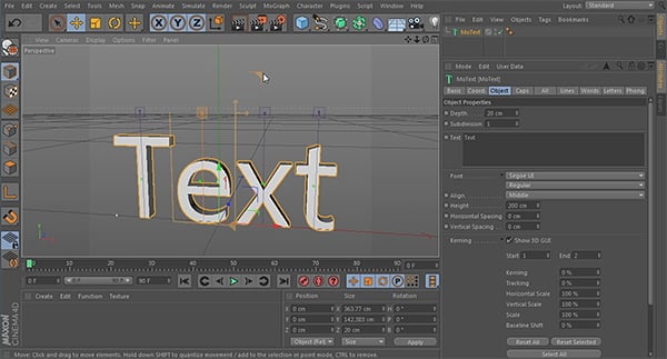 Quick Tip: Exploring C4D's New Typography Tools | Envato Tuts+