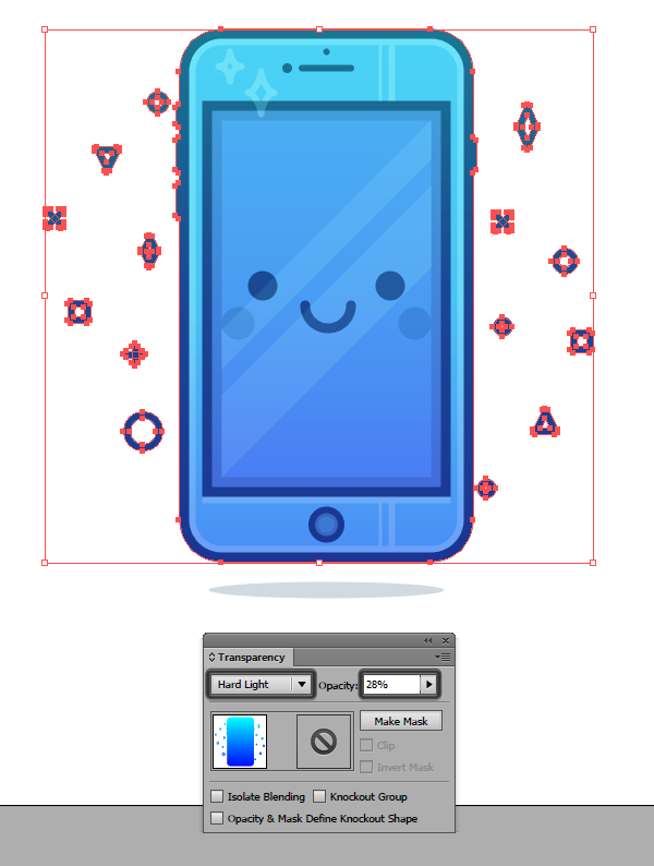 How To Quickly Create A Cute Phone Character In Adobe Illustrator
