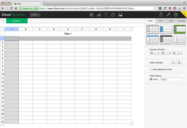 Getting Started With Numbers for iCloud | Envato Tuts+