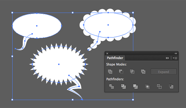 How to Create Speech Bubbles and Comic Effects in Adobe Illustrator ...