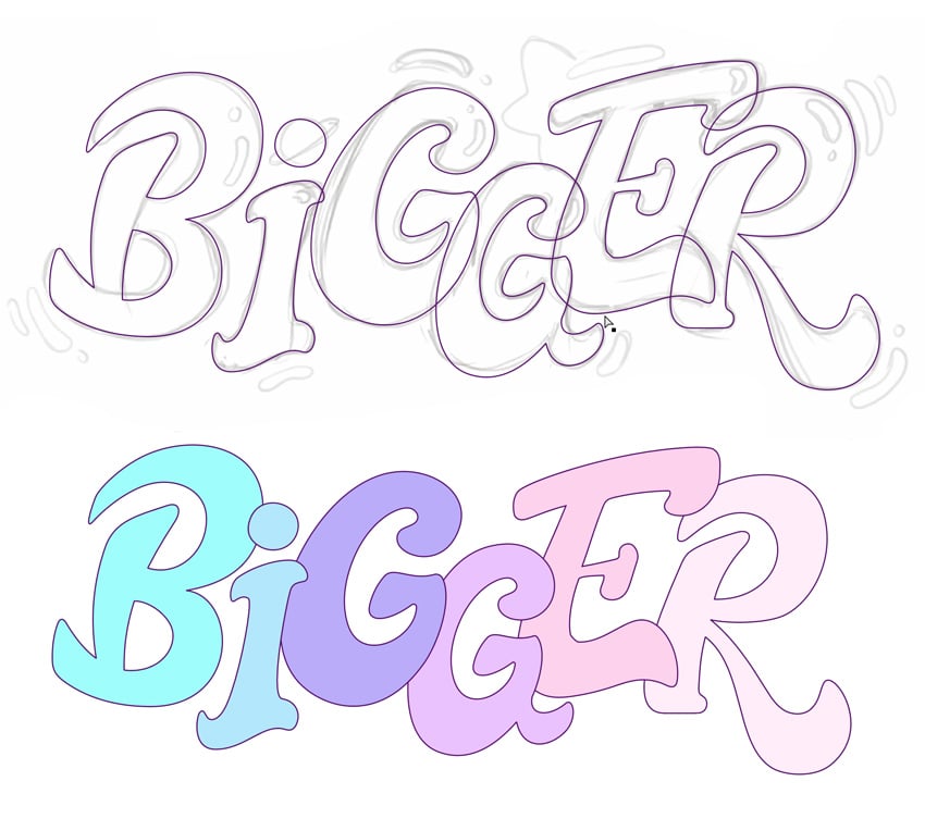 How to create a lettering design in Adobe Illustrator | Envato Tuts+