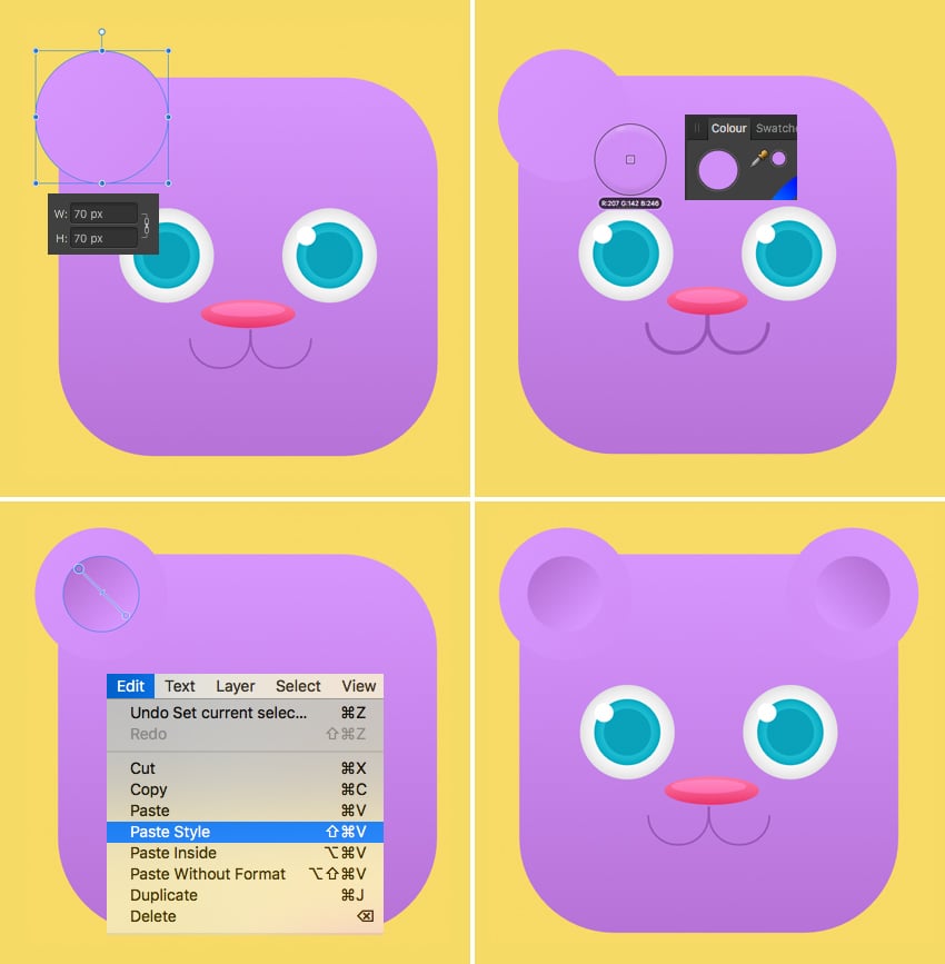 How to Design a "Match Three" Game Screen in Affinity Designer | Envato ...