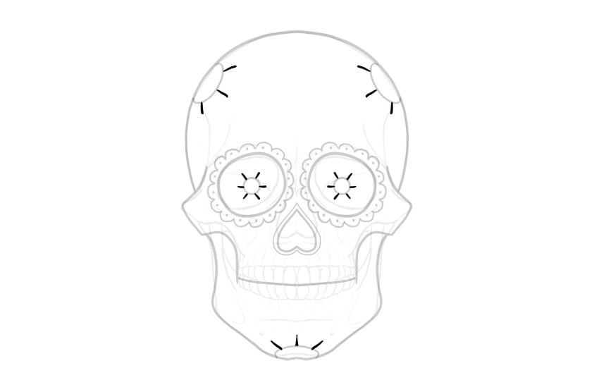 How to Draw a Sugar Skull | Envato Tuts+