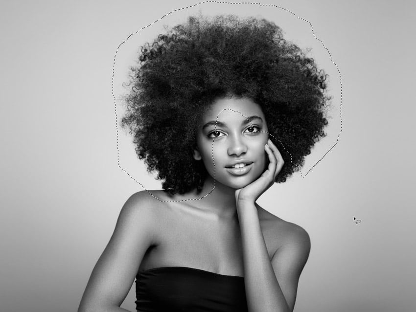 How to Create Tight Curly Hair Brushes in Photoshop (Type 4 Hair ...