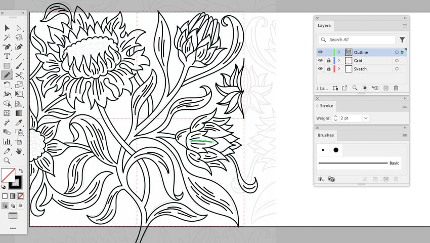 How to Create a William Morris Pattern in Illustrator | Envato Tuts+