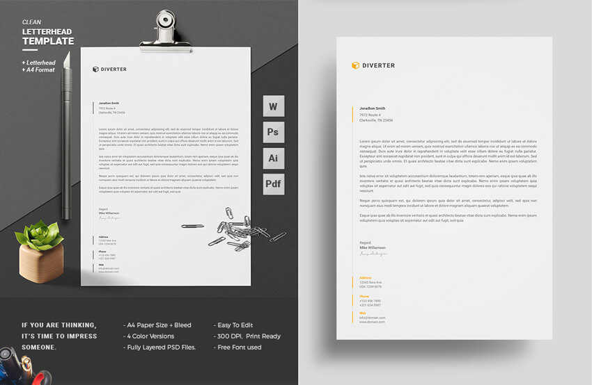 11 Tips Membuat Kop Surat Profesional | Envato Tuts+