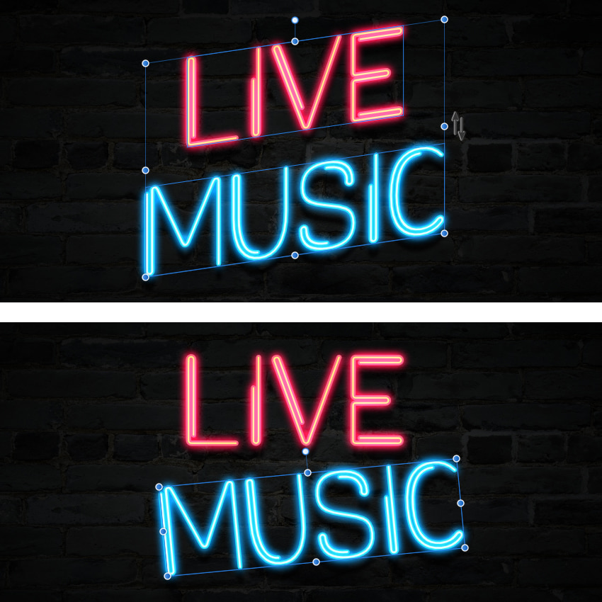 Como fazer um efeito de texto neon no Affinity DesignerReviltec | Reviltec