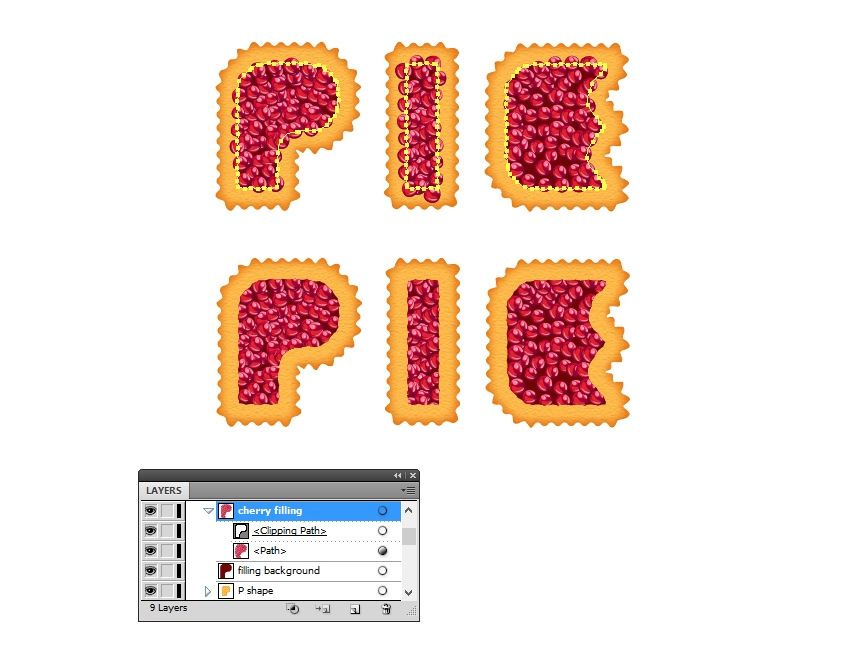How to Create a Cherry Pie Text Effect in Adobe Illustrator | Envato Tuts+
