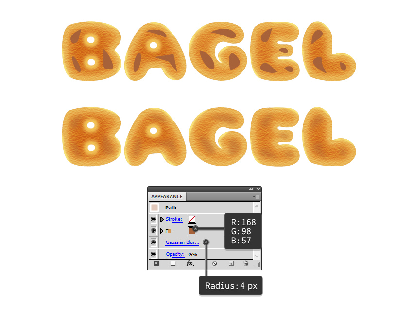 How to Create a Tasty Bagel Text Effect in Adobe Illustrator | Envato Tuts+