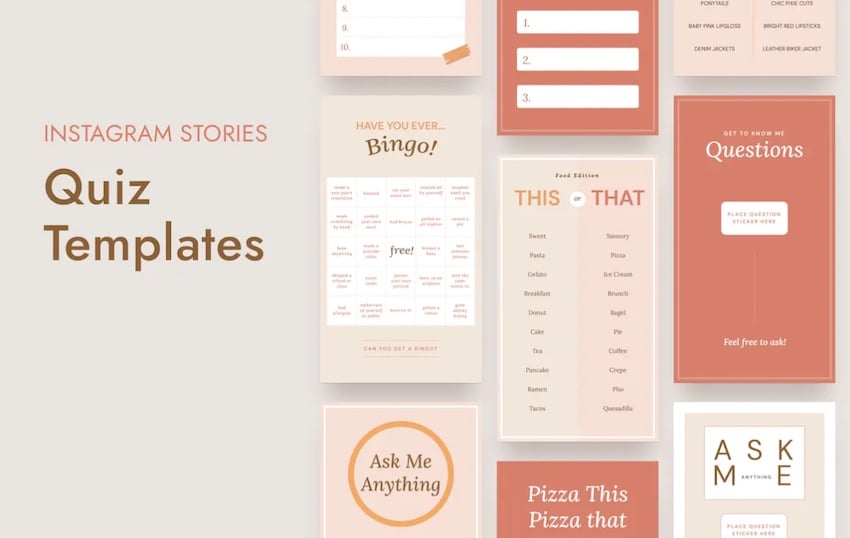 14 Quiz, Survey, and Contest Graphic Templates for Engaging Users ...