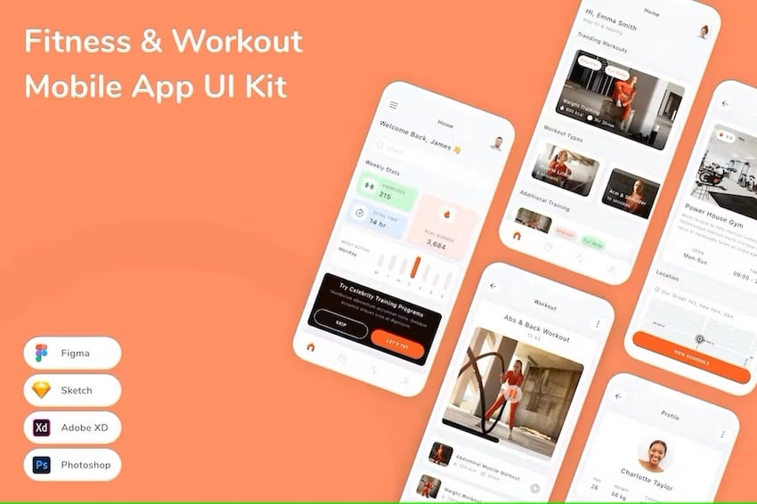15+ Essential UI Kits for Health & Fitness Web Applications | Envato Tuts+