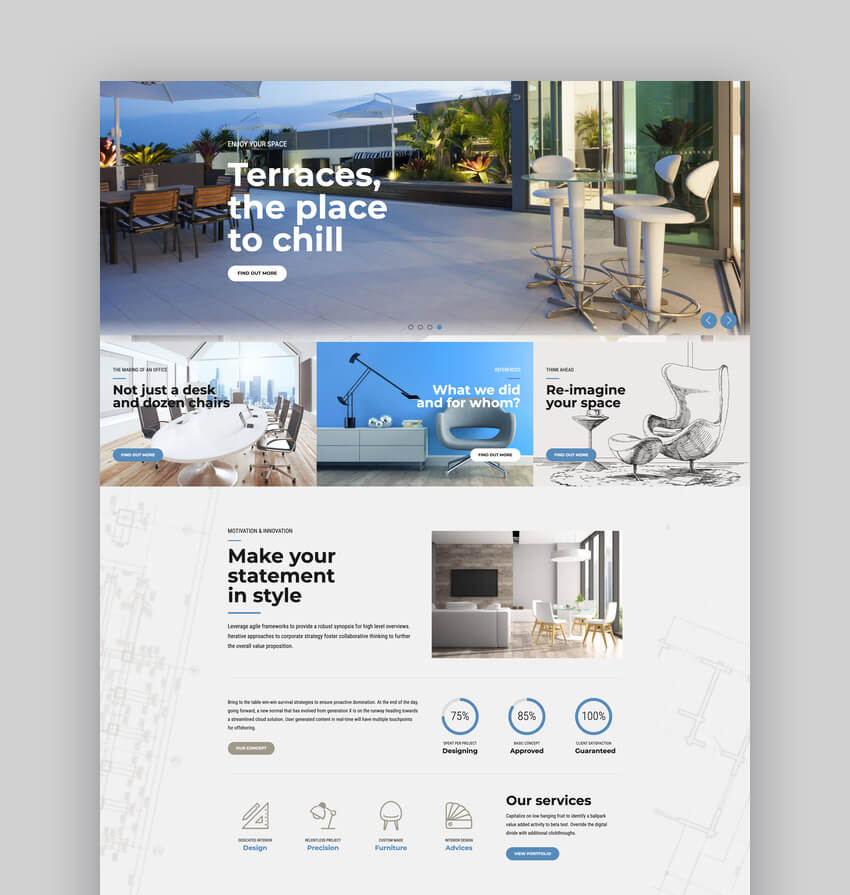 30 Best Interior Design WordPress Themes (Free & Premium) | Envato Tuts+