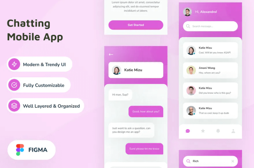 15+ Best Figma Mobile App Templates | Envato Tuts+