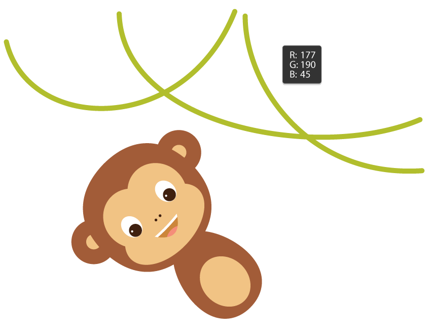 How to Create a Hanging Monkey Illustration in Adobe Illustrator ...