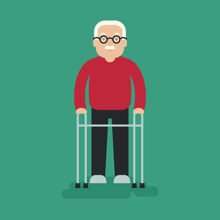 How to Create an Elderly Man Illustration in Adobe Illustrator | Envato ...