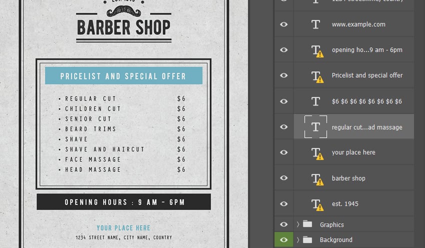 How to Add Bullet Points in Photoshop | Envato Tuts+