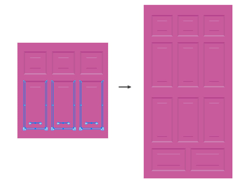 How to Create an Irish Door Illustration in Adobe Illustrator | Envato ...