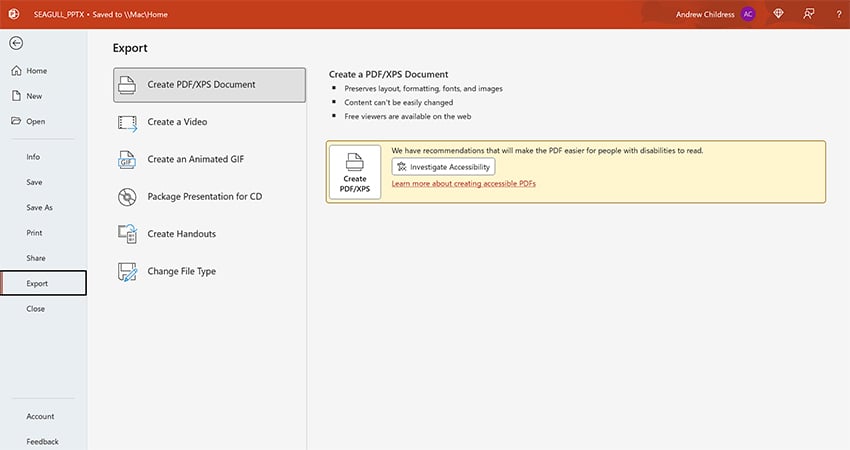 How to Make a PowerPoint Animated GIF From a PowerPoint Slide | Envato ...