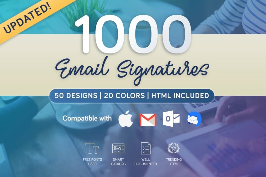How to Add a Professional Outlook Email Signature Quickly (+Video ...