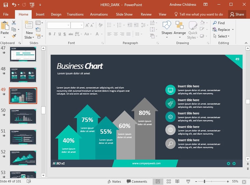 Edit PowerPoint (PPT) Slide Template Layouts Quickly + Video
