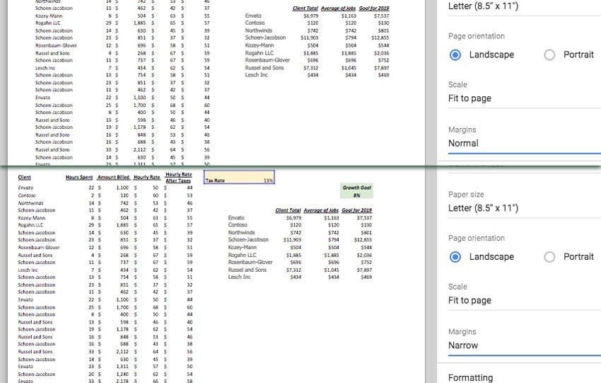 How to Print Areas, Ranges or Full Google Spreadsheets | Envato Tuts+