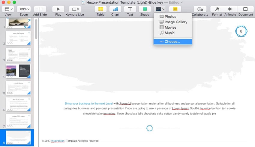 How to Add Pictures & Backgrounds in Keynote Presentations | Envato Tuts+