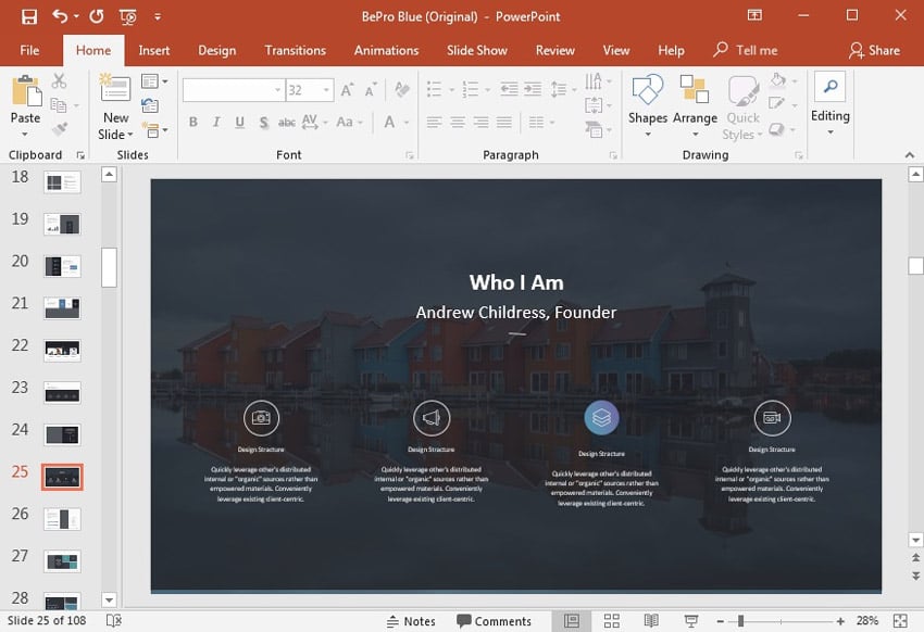 How to Make a Great PowerPoint Title Cover Slide Quickly