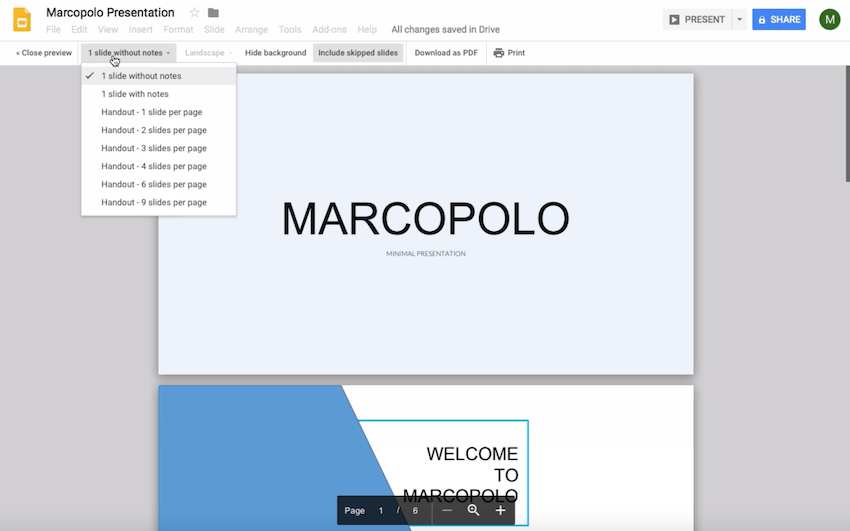 How to Quickly Print Multiple Google Slides on One Page in 60 Seconds ...