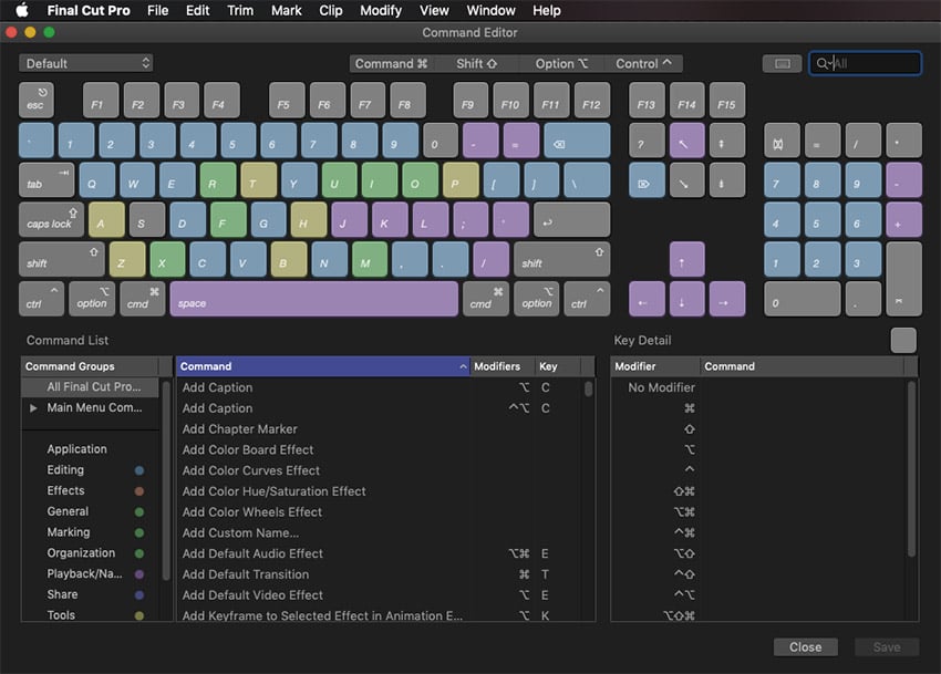 24 Essential Keyboard Shortcuts for Final Cut Pro X | Envato Tuts+