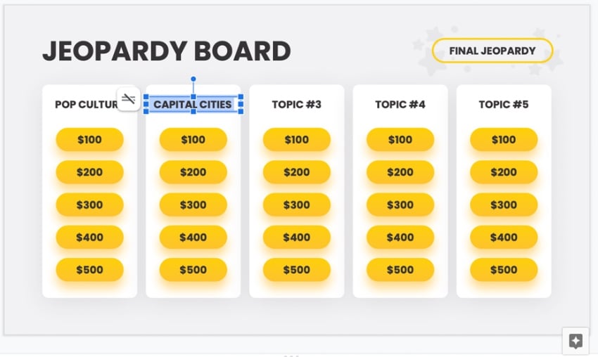 How to Quickly Make a Simple Jeopardy Game on Google Slides | Envato Tuts+