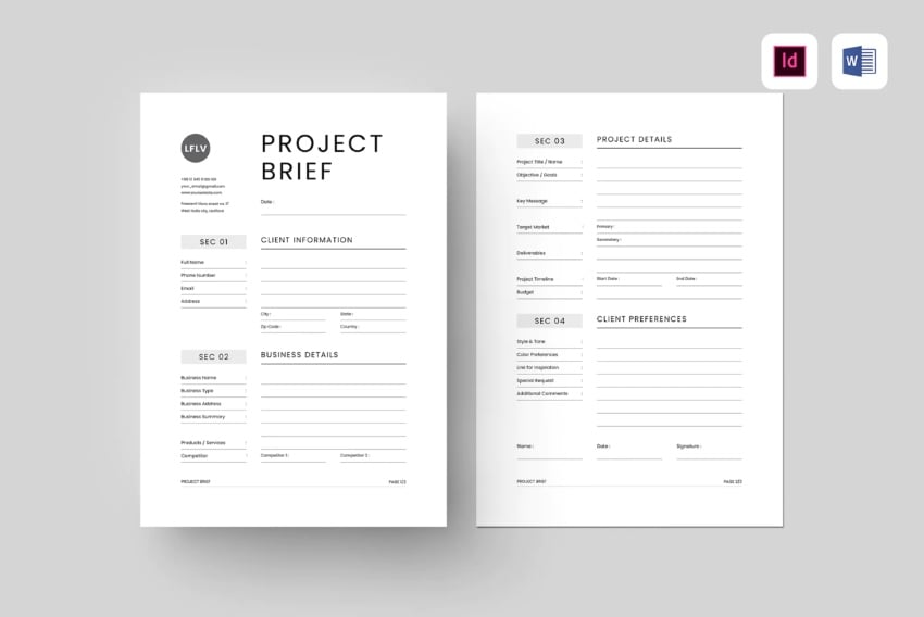20 Best Free Microsoft Word Outline Templates to Download 2025 | Envato ...
