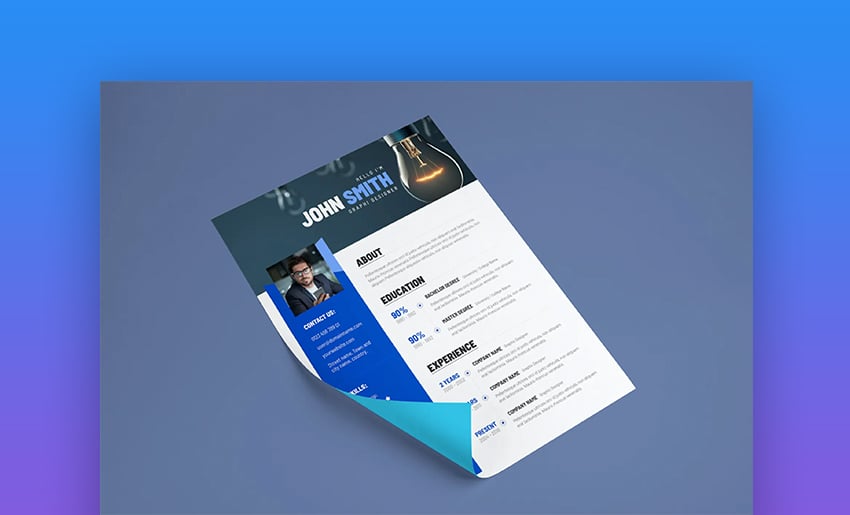 25 Awesome Resume CV Templates (With Beautiful Layout Designs 2025 ...