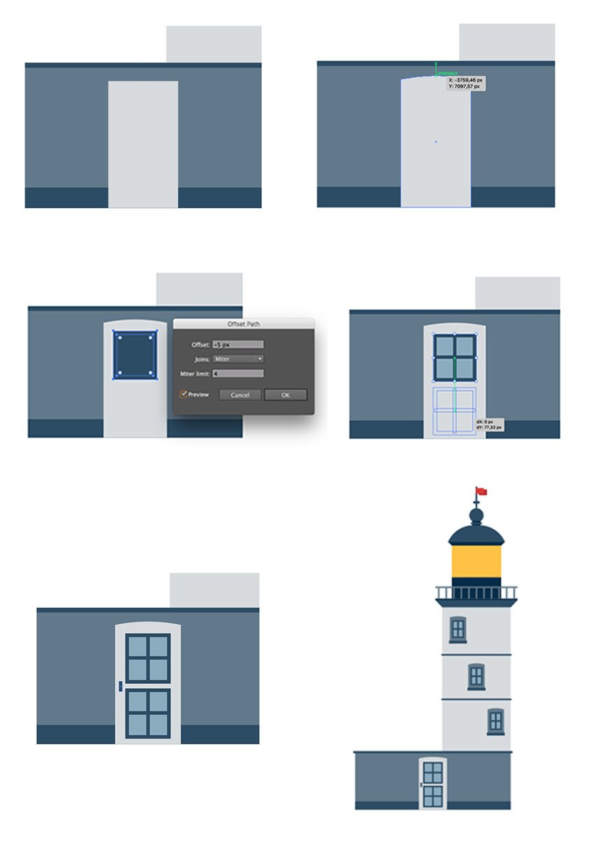 How to Create a Lighthouse in Adobe Illustrator | Envato Tuts+