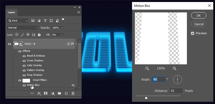 How to Make a 3D Hologram Text Effect Photoshop Action | Envato Tuts+