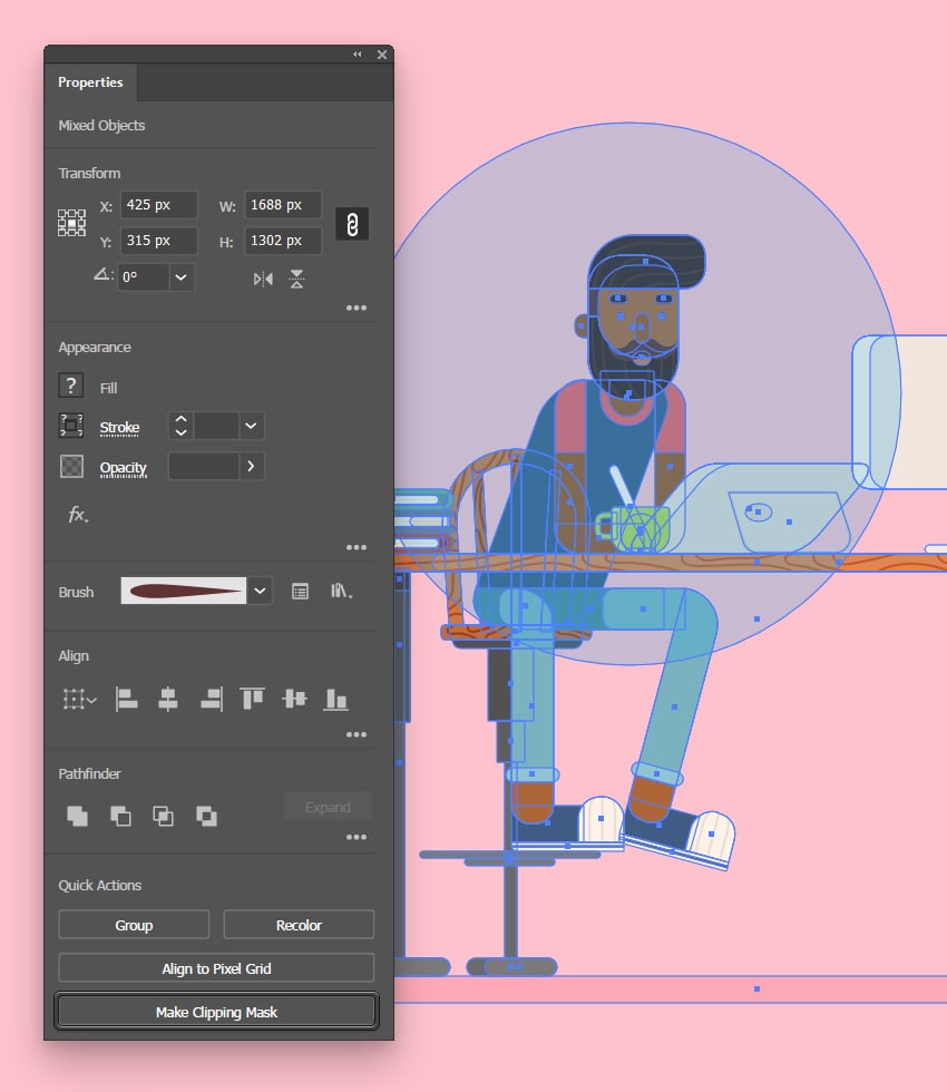 How to Create a Clipping Mask in Illustrator | Envato Tuts+