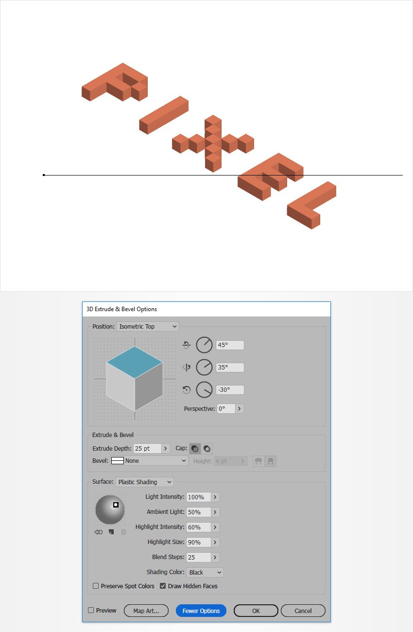 How to Create an Isometric Text Effect in Adobe Illustrator | Envato Tuts+