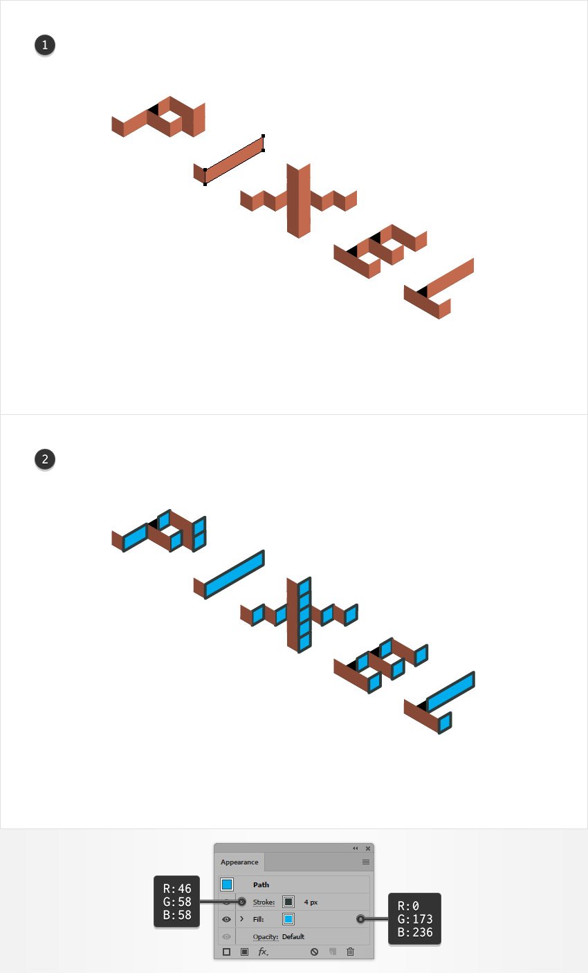 How to Create an Isometric Text Effect in Adobe Illustrator | Envato Tuts+