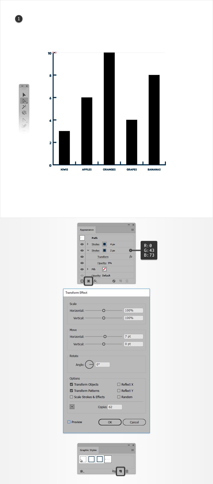 How to Create an Editable Bar Chart in Adobe Illustrator | Envato Tuts+