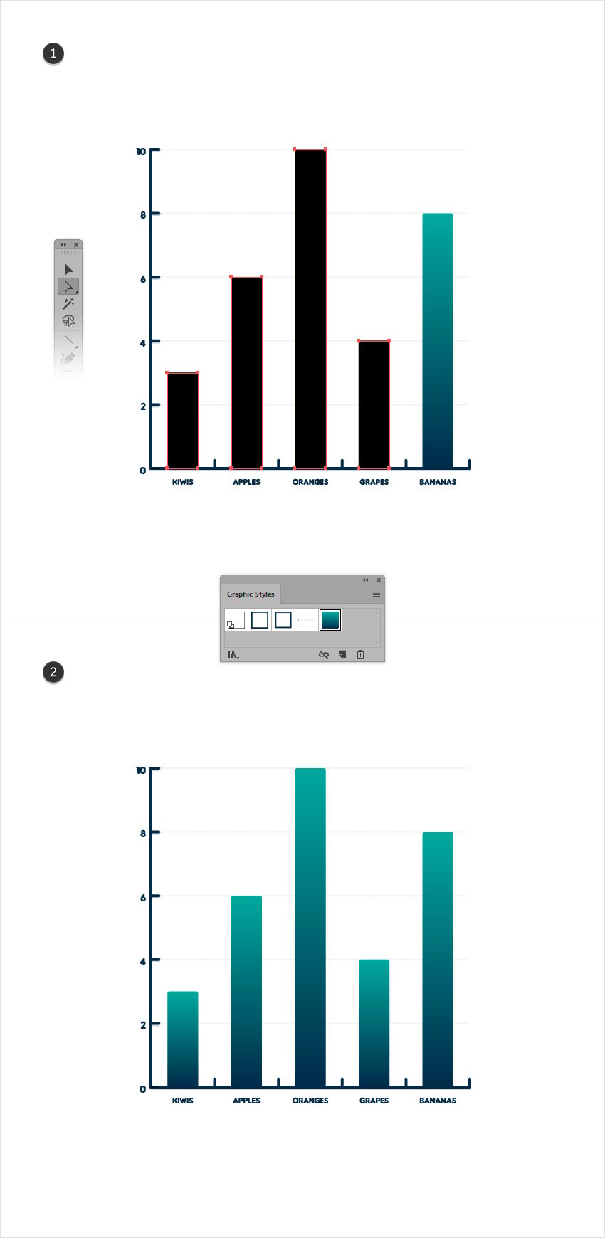 How to Create an Editable Bar Chart in Adobe Illustrator | Envato Tuts+
